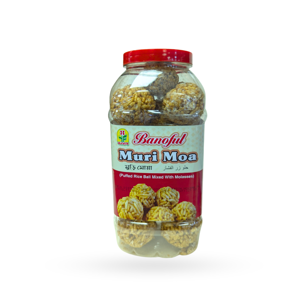 Banoful Muri Moa (Puffed rice ball mixed with molasses) – Bangla Fish ...